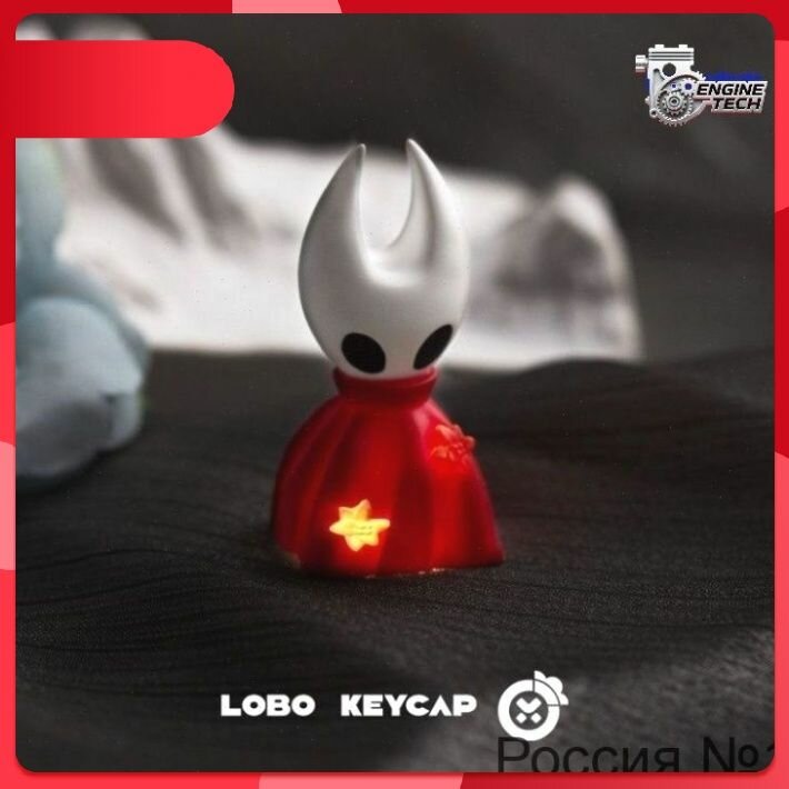 Индивидуальный кейкап Hollow Knight для премиум механических клавиатур