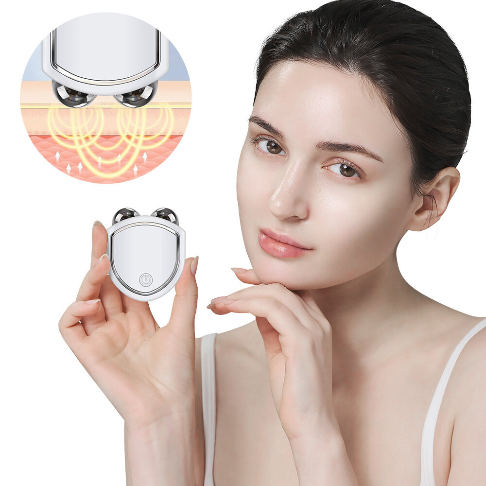 Массажный инструмент, для подтяжки лица, двойной роликовый, бытовой