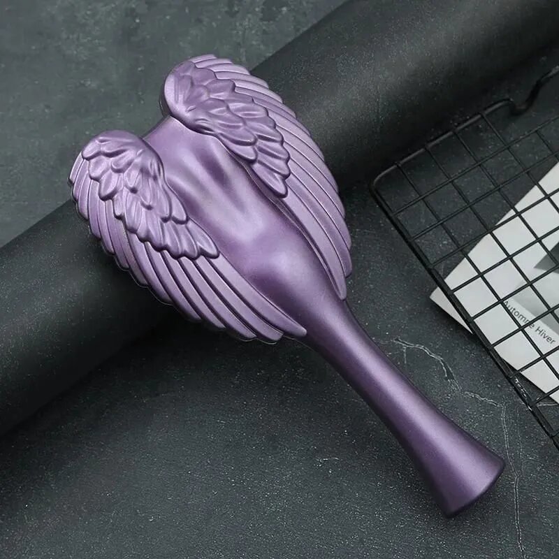 Расческа Для Волос Angel Wings, Уникальная Форма И Практичное Назначение Которой Привлекли Большое Внимание.