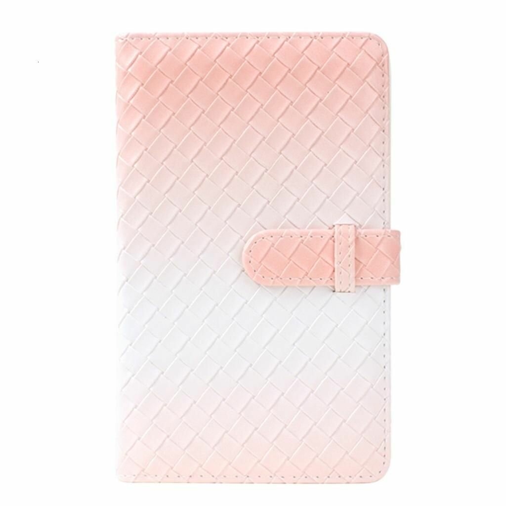 Гладкий и надежный мини -фотоальбом содержит 96 воспоминаний с изображением альбомов PU Cover, Оранжевый