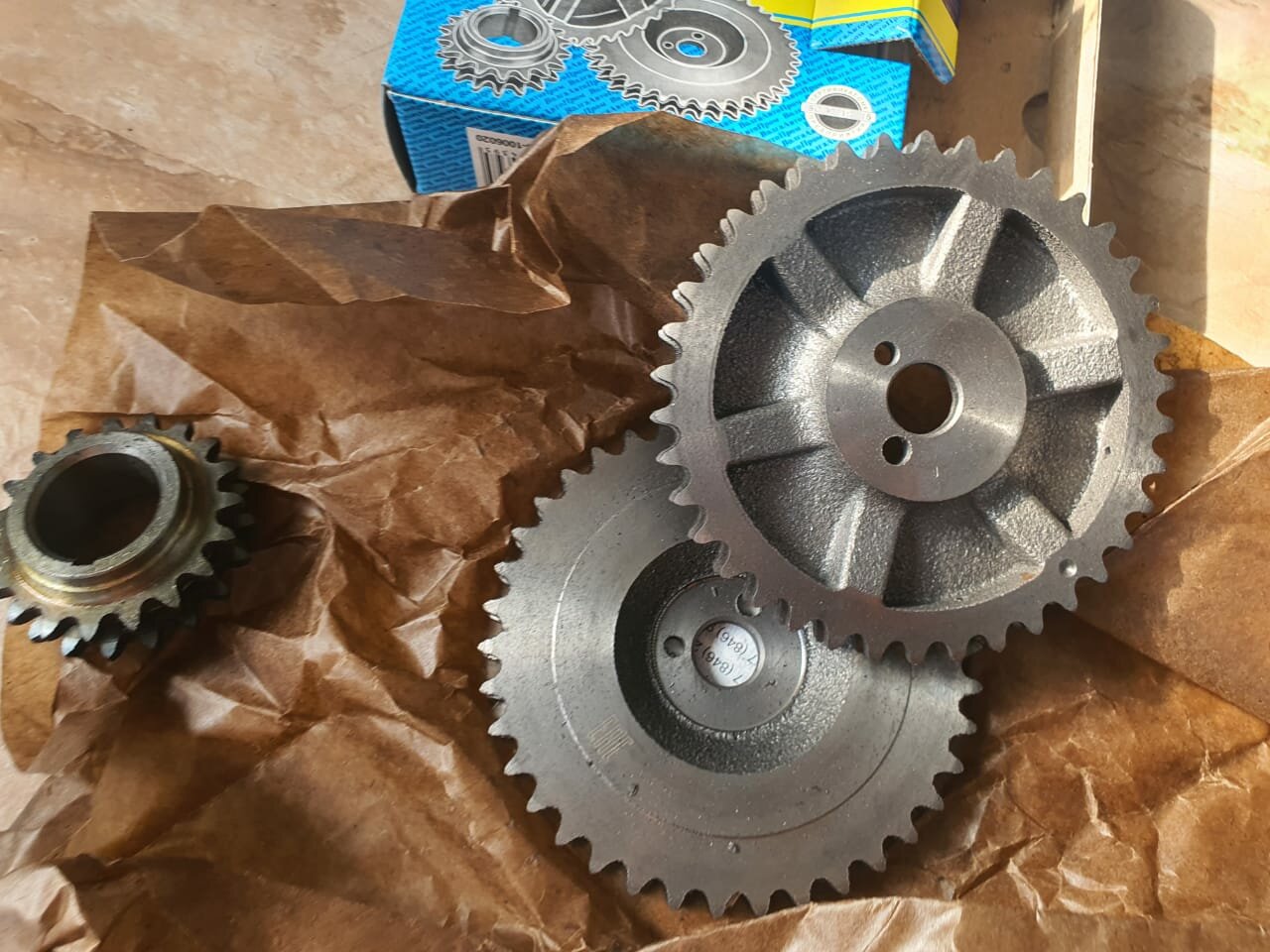 Звезды Шестерни Грм Ваз Классика 2101-2107 Нива 2121 213 2131 Карбюраторные. Комплект 3 Штуки.