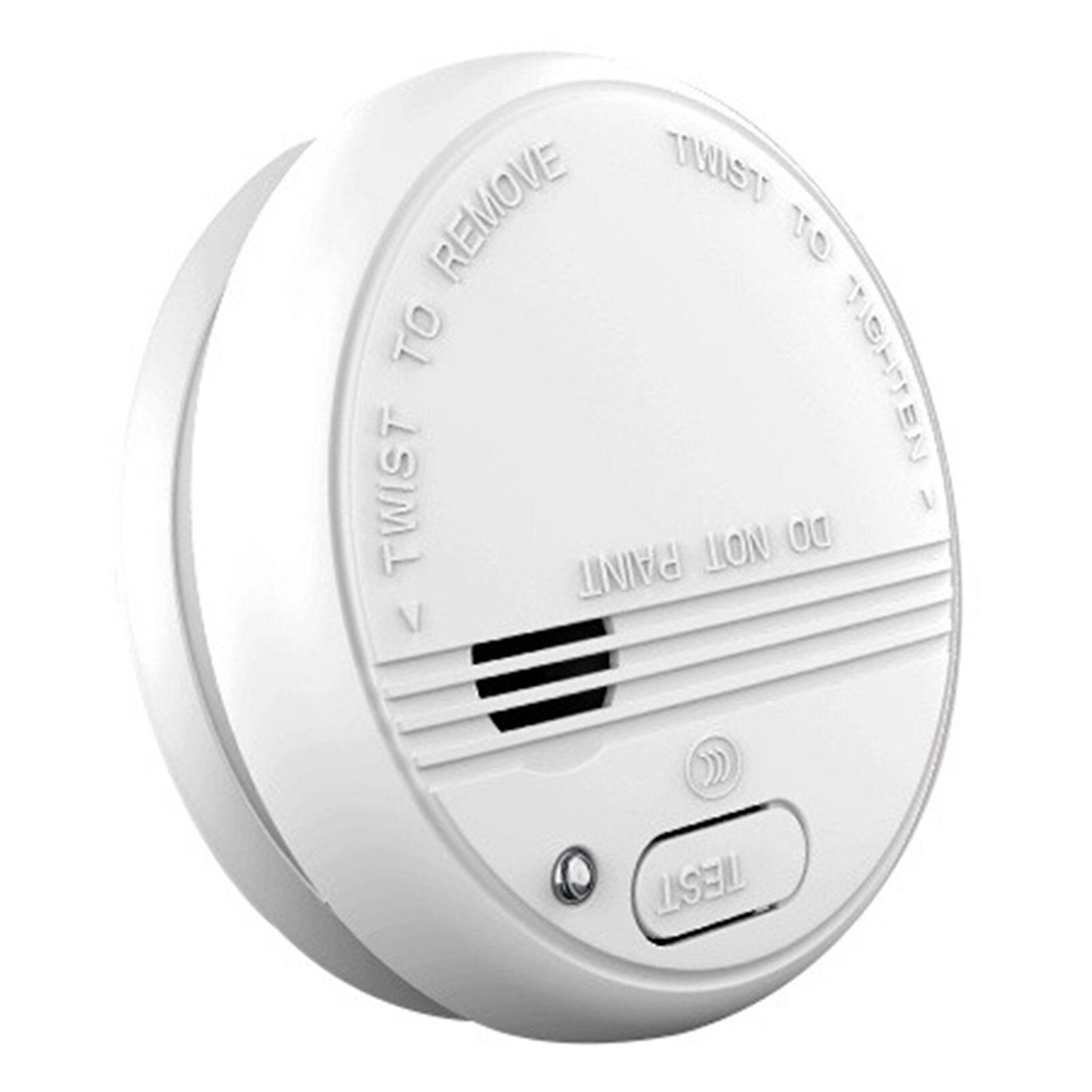 Детектор дыма 85 децибел, самотестирование, сигнализация низкого заряда батареи, пожарные извещатели дыма, высокая чувствительность для дома