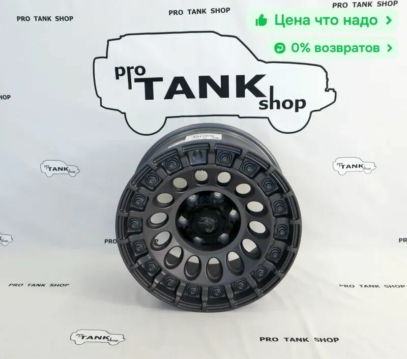 Black Mud Колесный диск Литой 17x8.5" PCD6х139.7 ET0 D100.1