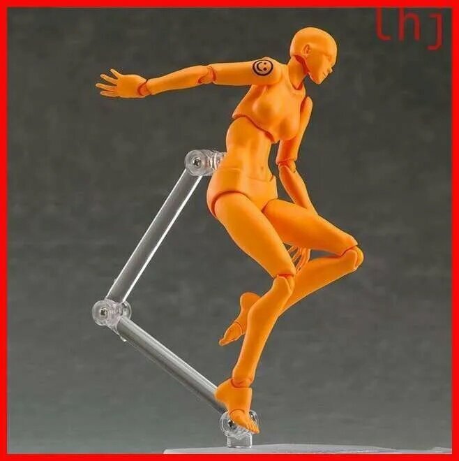 Самый популярный в 2025 годуДекоративная аниме фигурка, манекен человека (женщина) художественный для рисования