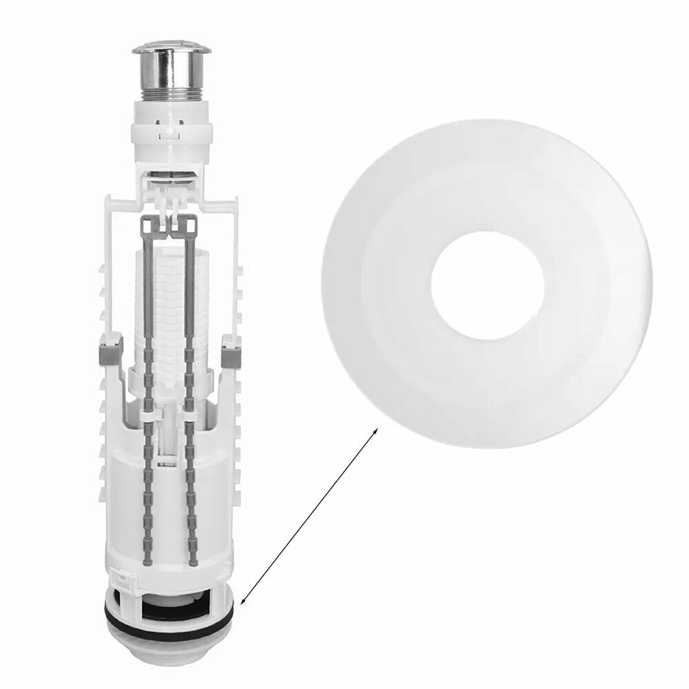 Резиновое уплотнение клапана смыва унитаза для для Siamp, для Skipper 45 и для Storm 33A