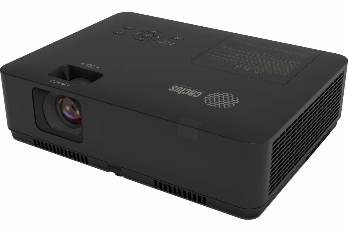Проектор CACTUS CS-S3. B 3LCD 43000Lm LS 4300Lm ANSI 15000:1 10000 час 1xUSB typeA 2xHDMI 4.7 кг 1994309