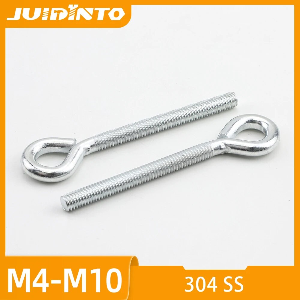 Винты с овечьим ушком JUIDINTO M3 M4 M5 M6 M8 M10 M4 10pcs, 40mm
