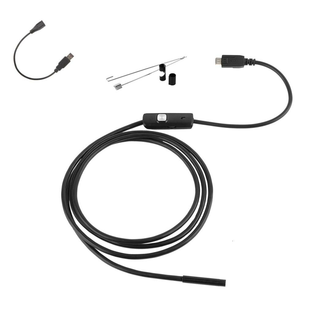 USB Водонепроницаемый Эндоскоп Камера для осмотра телефона Бороскоп