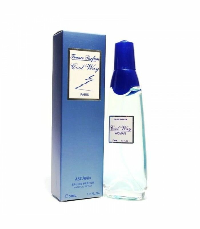 ASCANIA "Cool Way" парфюмерная вода женская, перезаполняемый флакон 50мл