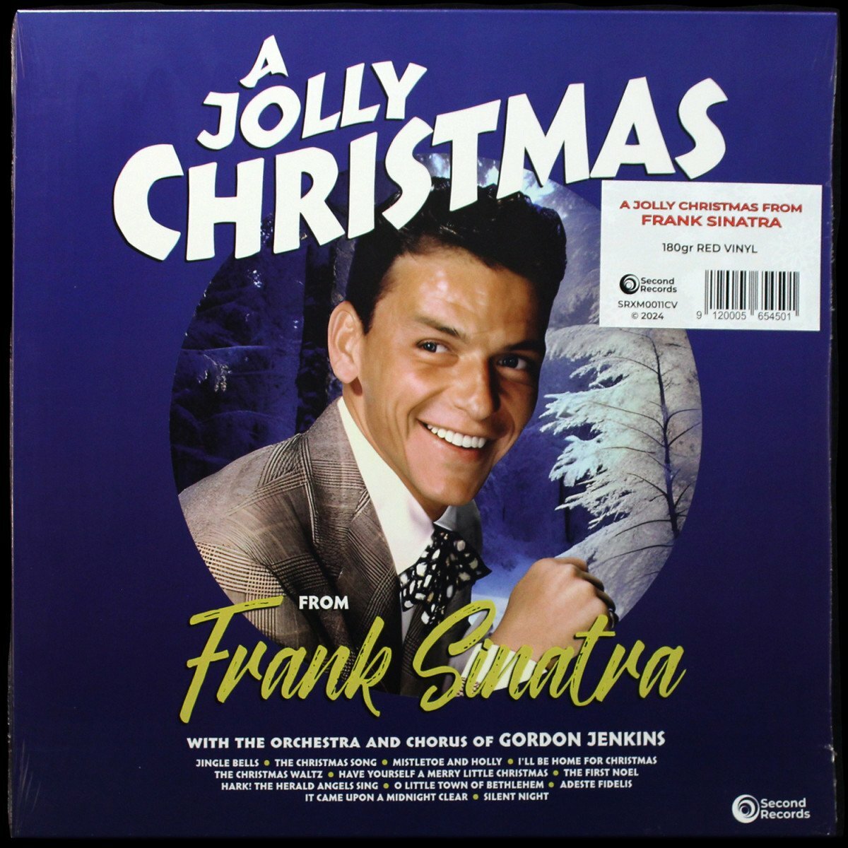 Виниловая пластинка Second Records Frank Sinatra – A Jolly Christmas From Frank Sinatra (цветной винил)
