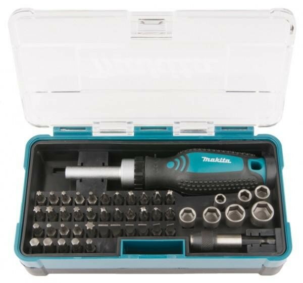 Отвертка Makita B-36170 в компл:47 предметов жесткий кейс
