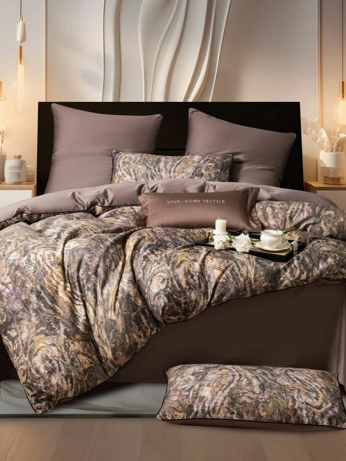 Комплект постельного белья Сатин Премиум