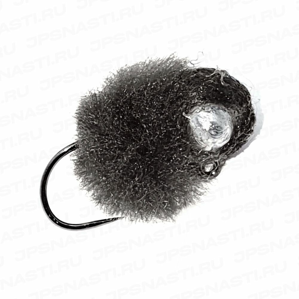 Стример для рыбалки ROB Onibesque, 2 г, 5 Black / Приманка стример для ловли форели