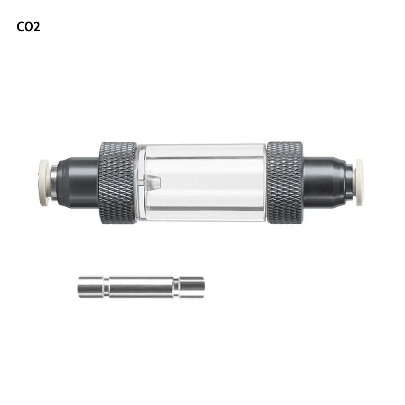 Аквариумный пузырьковый счетчик CO2, металлический обратный клапан, быстрая вставка, пузырьковый счетчик, редукционный клапан CO2, аксессуары для оборудования