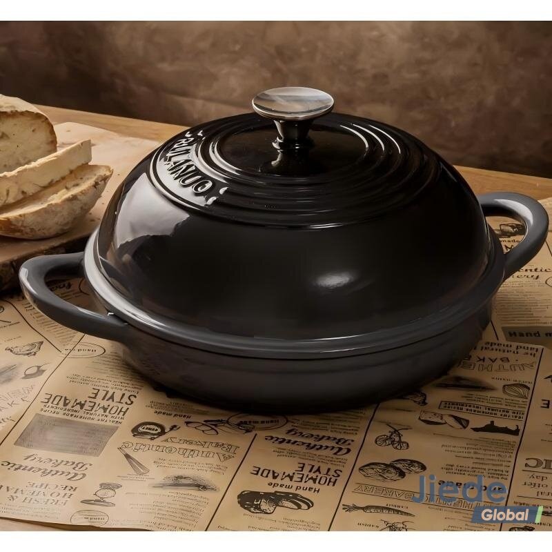 Форма для выпечки, Круглая, 26 см x 26 см, 1 шт, черное, керамическая, 1,2 л