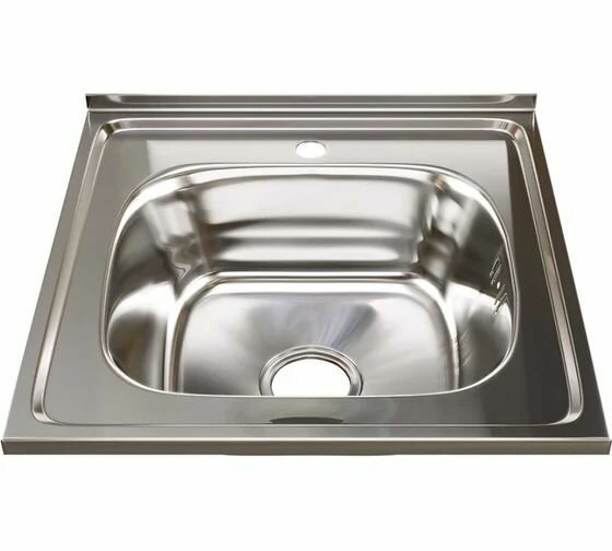 Мойка mixline 50х50х18 см, 0.8, выпуск 3 1/2, с сифоном, без гофры 527972