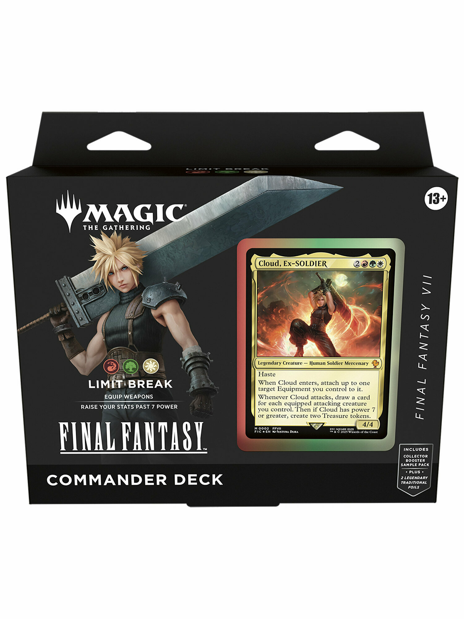 Magic The Gathering: Колода Commander Deck MTG Limit Break издания FINAL FANTASY на английском