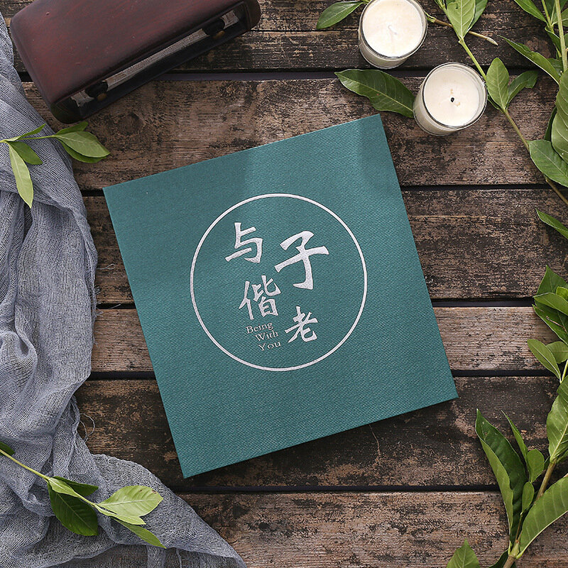 DIY вставные страницы для записи, фотоальбом на 5inch 6inch фотографий, семейный альбом, ручная работа, альбом для памяти о росте пары