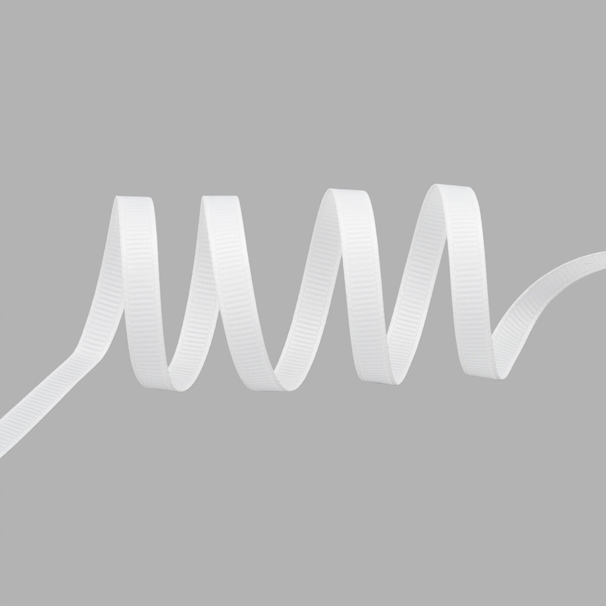 Лента репсовая декоративная упаковочная IDEAL 6мм*22,86м (F102 молочный), 22.86 м