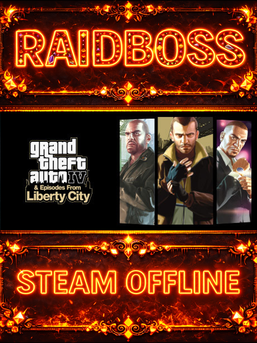 Grand Theft Auto IV COMPLETE EDITION игра на аккаунте для ПК с OFF активацией для Steam (PC) РФ + СНГ