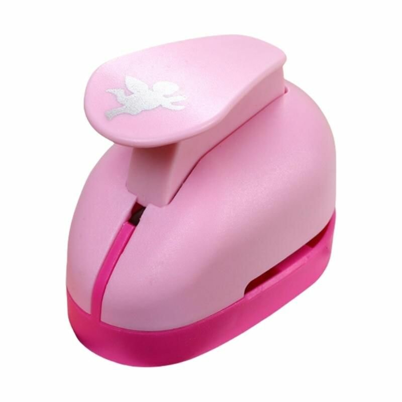 Пробойник для бумаги с мотивом цветов и бабочек для творческих проектов, Большой Ангел