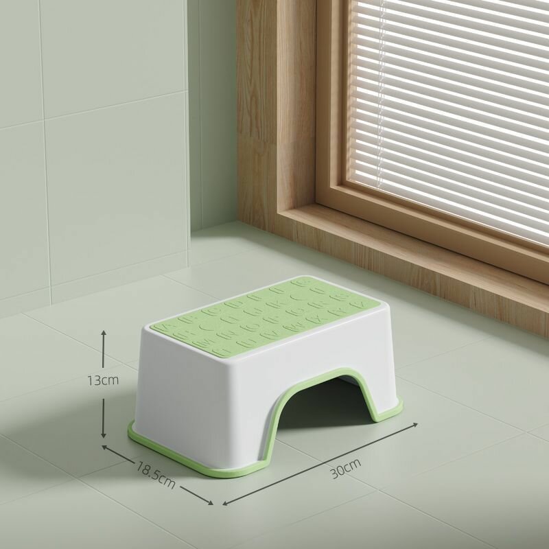 Детский стул. Табурет для ног в ванной комнате-Нескользящий утолщенный стул для ног
