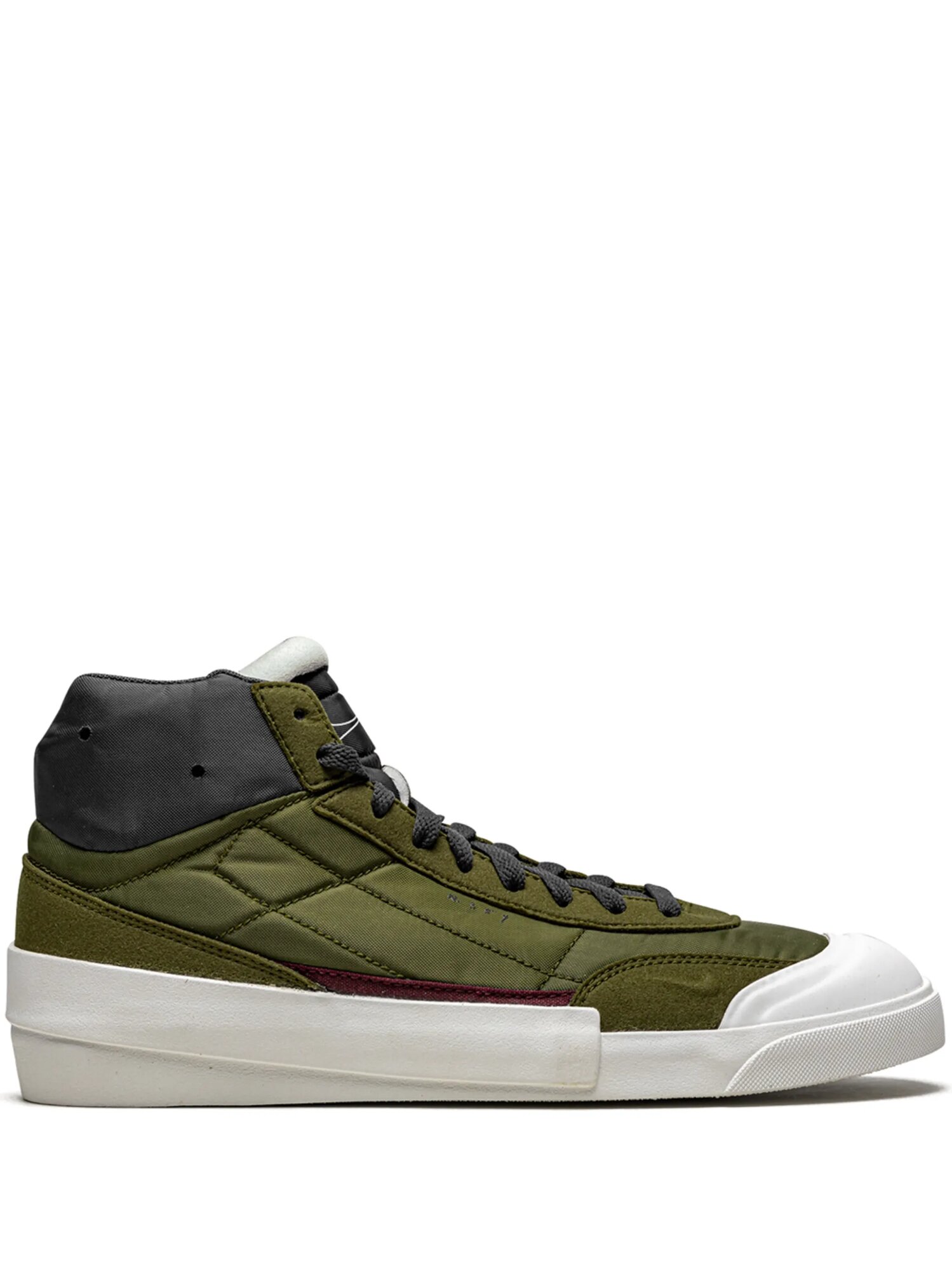 Кроссовки NIKE Drop Type Mid, размер 9.5 US, зеленый
