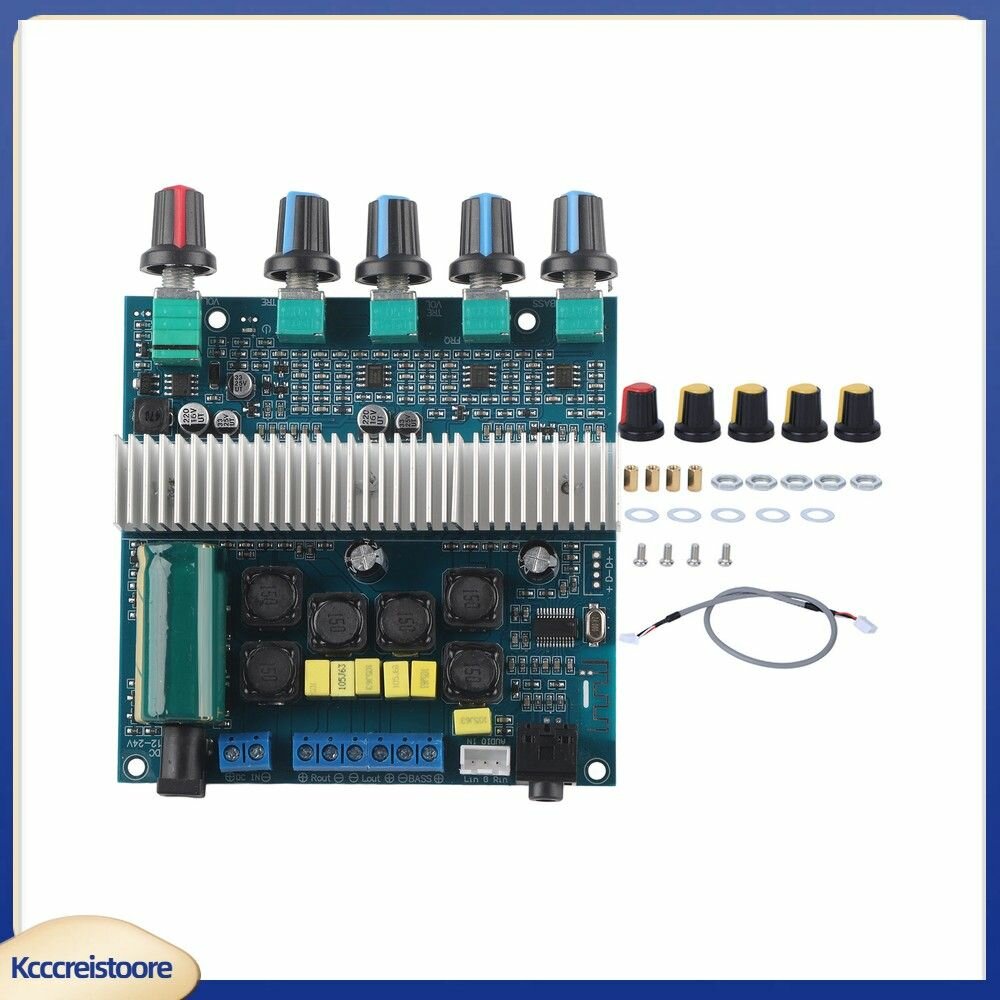 3-канальная плата усилителя PA3116, 100Вт + 50Вт + 50Вт, 12-24В