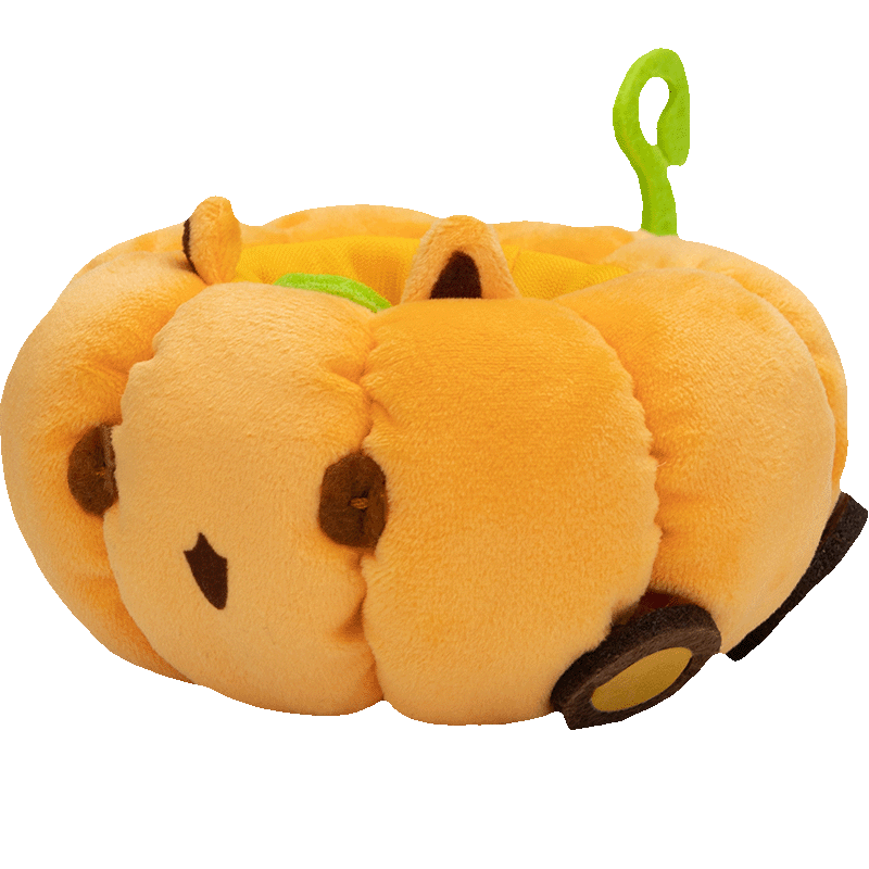Плюшевые игрушки-сюрпризы унисекс POP MART City Stroll, Confirmed-Hostile Pumpkin (Open)