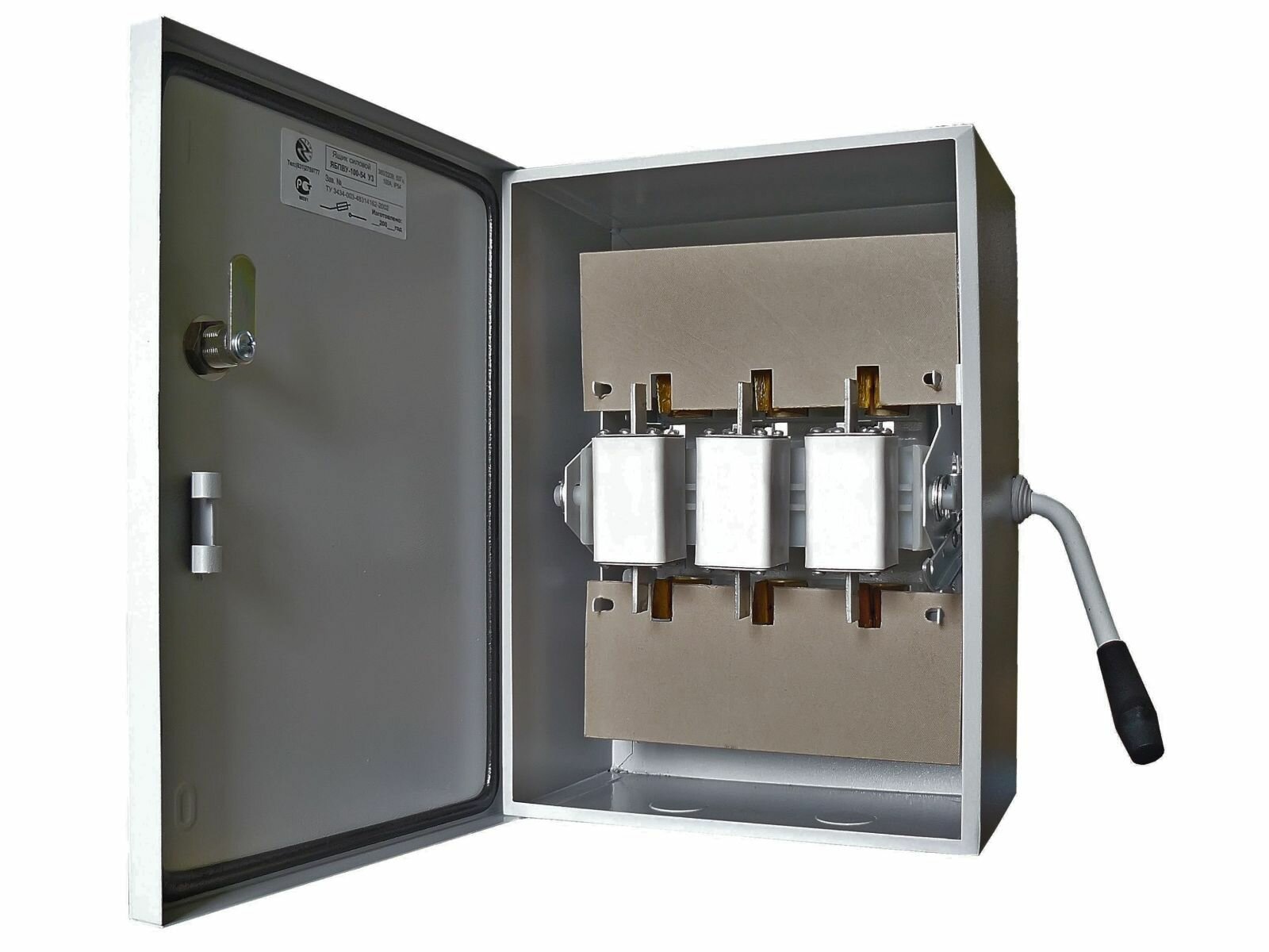 Ящик силовой узола уличный, степень защиты IP54, со встроенным УЗО