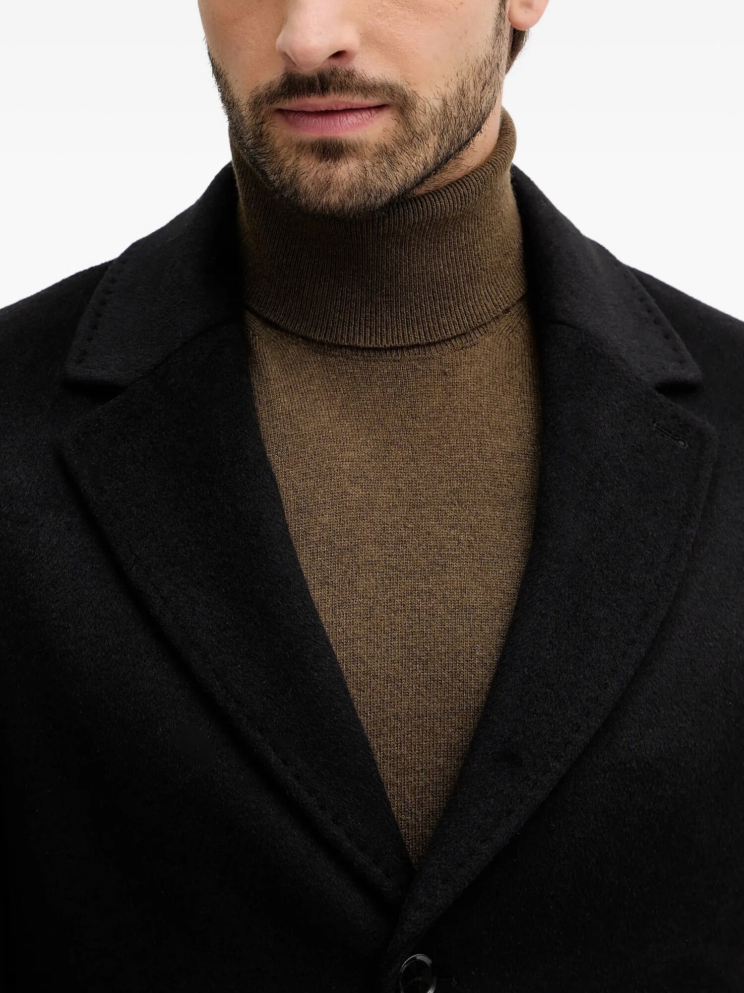 Пальто Sisley Notched-lapels single-breasted coat, размер 50 — фото 1