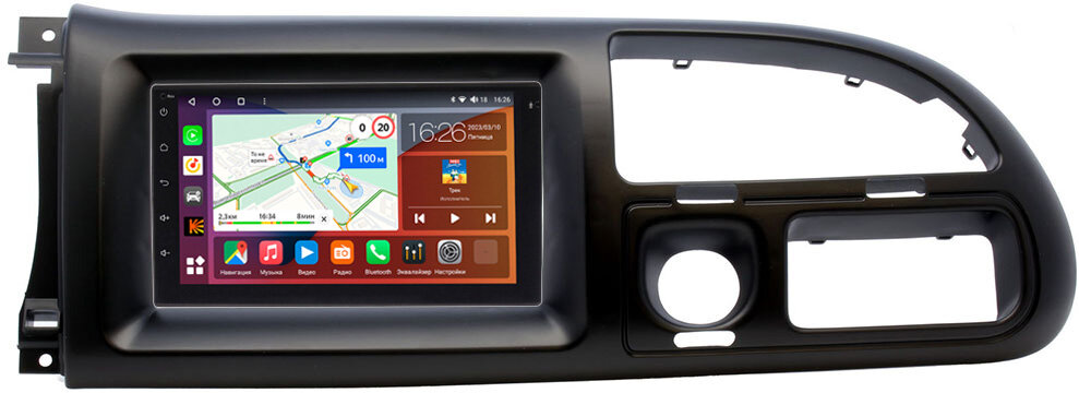 Магнитола в штатное место 2 din Ford Transit 1995-2005 Canbox H-Line 4479-RP-FRTR-93 на Android 10 (4G-SIM, 8/128, DSP, QLed)