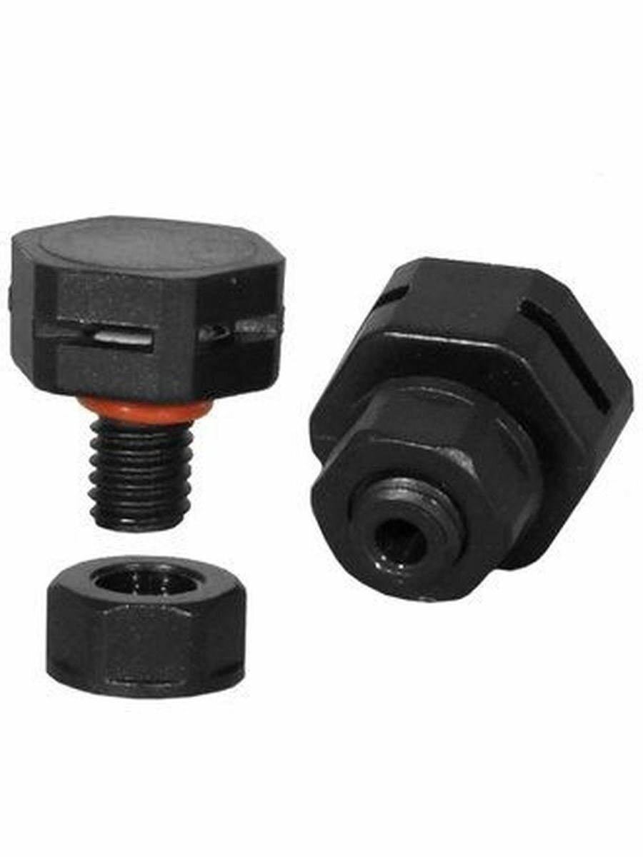 Клапан выравнивания давления M5X0.8 PA66 BLACK пластик 1 шт