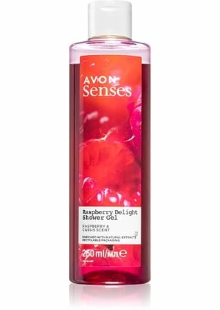 Гель для душа AVON Senses Raspberry Delight, 250 мл