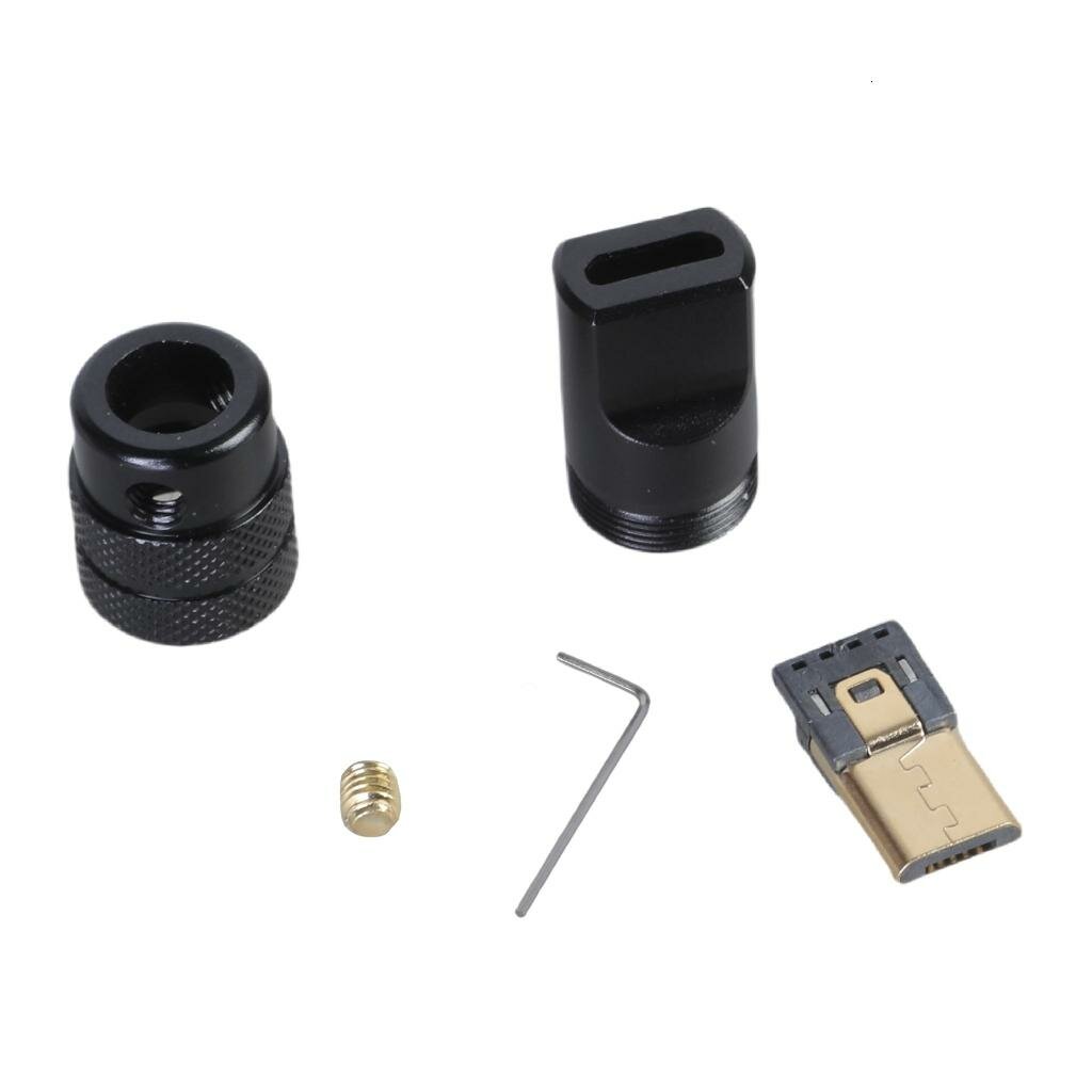 USB-адаптер с паяным разъёмом, Черный