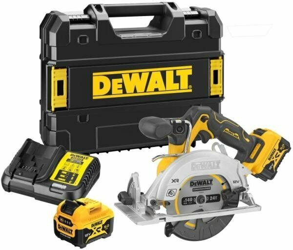 Дисковая пила DeWalt DCS512P2-QW