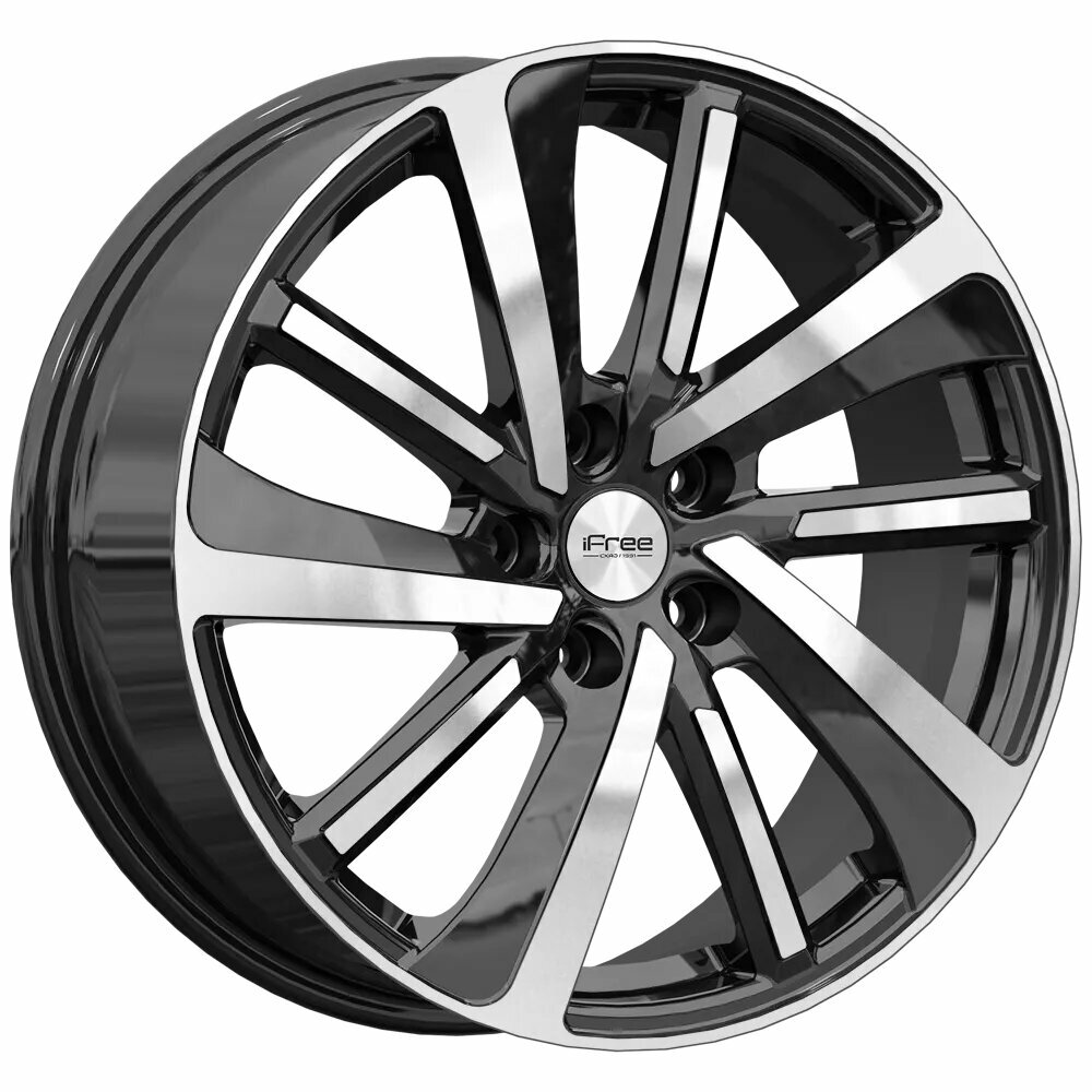 Диск автомобильный iFree Replica KC1111 Qashqai 7x18 5x114,3 ET40 66,1 Алмаз черный