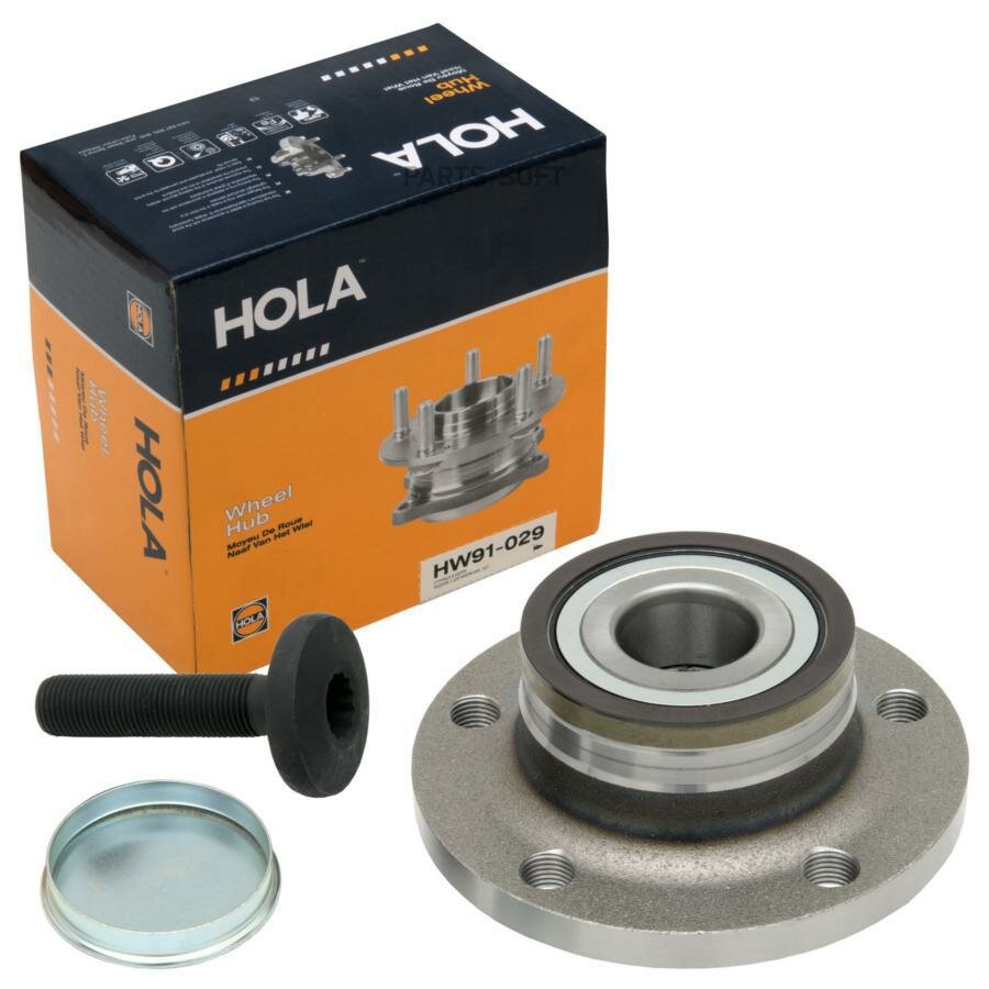HW91029 HOLA Ступица с подшипником AUDI A3 II/Q3/VW GOLF V-VI/PASSAT VI-VII/TIGUAN 03- зад.