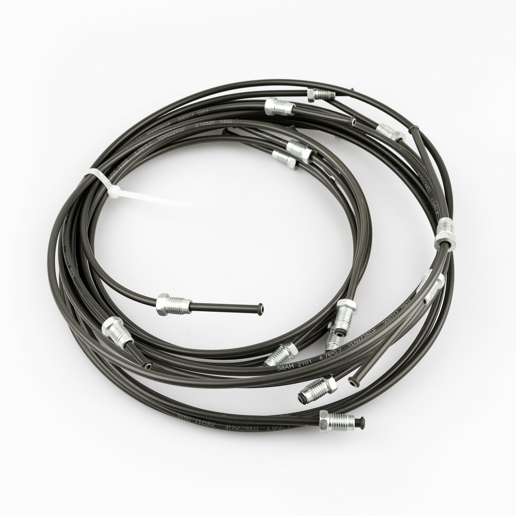 Трубки тормозные УАЗ Patriot ABS омедн. с полимер. покрытием к-т 8 шт. (RIGINAL)