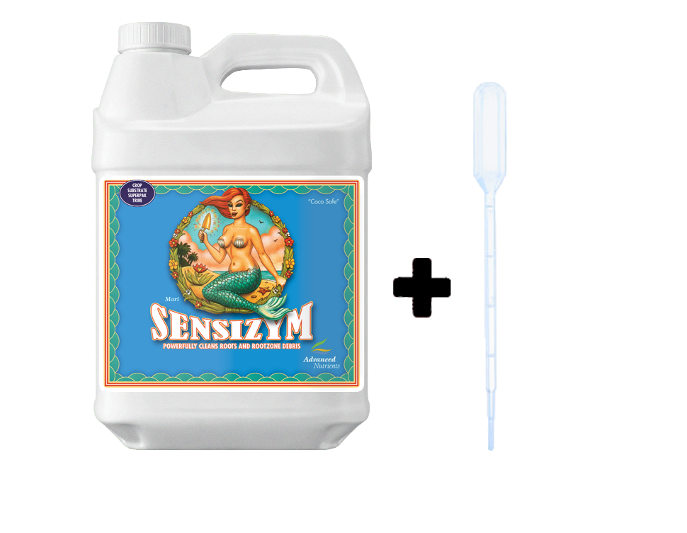 Advanced Nutrients Sensizym 0,25л + пипетка-дозатор, удобрение для растений, добавка для ферментации корней