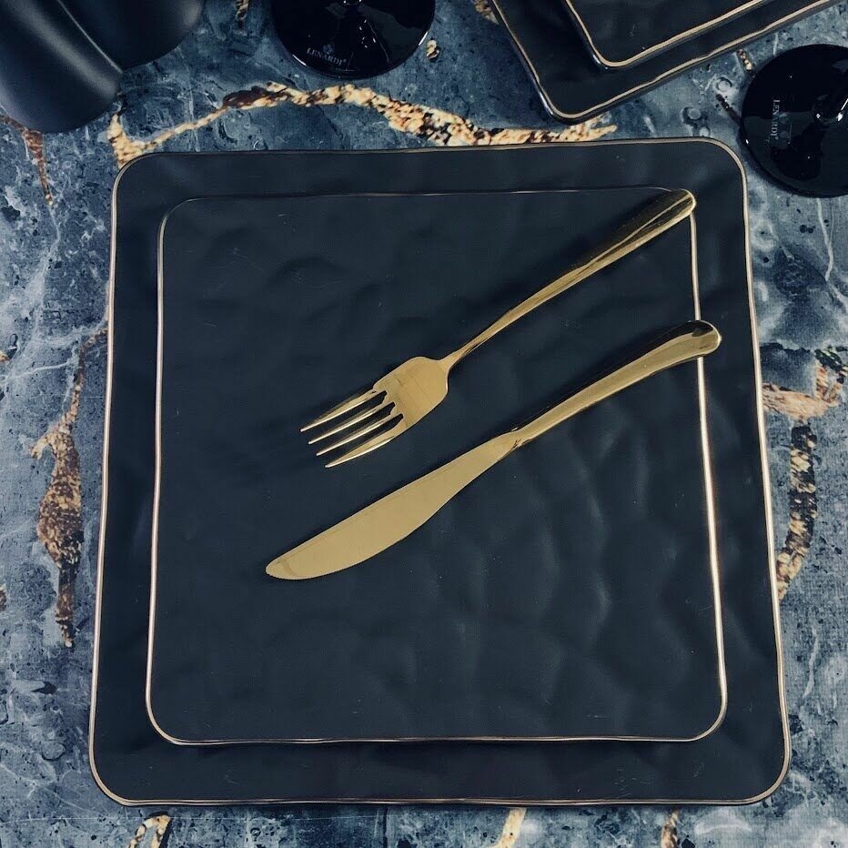 Квадратное блюдо 31х31см марокко 1 шт.