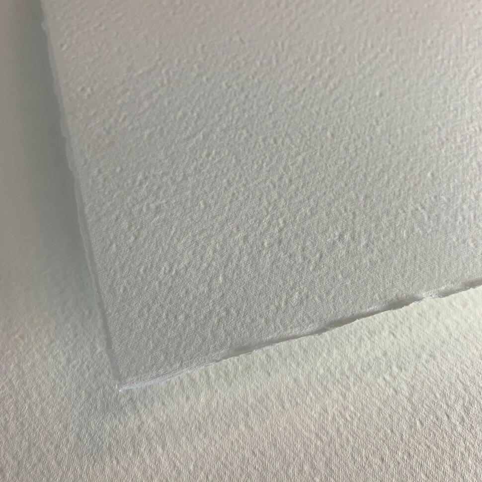 Акварельная бумага 56х76 см, 300 гр/м2, 100% хлопок, Торшон Fabriano, White, 1 лист, артикул 19130079