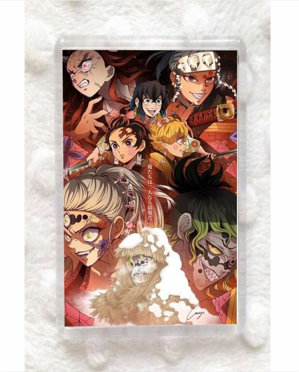 Магнит акриловый Клинок, уничтожающий демонов № 7