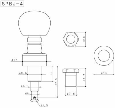 Планетарный механизм поштучно Gotoh SPBJ-4-AI-C