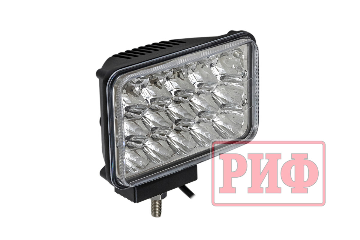 Светодиодная фара водительского света РИФ 178 мм 45W LED