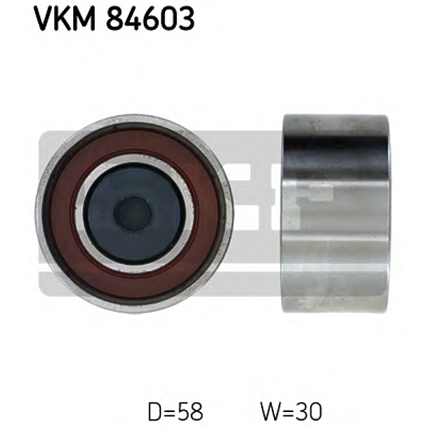 SKF VKM84603 (029532035220 / 03420203 / 0380674) ролик промежуточный ремня грм Mazda (Мазда) 323 / 626 / premacy 2.0td