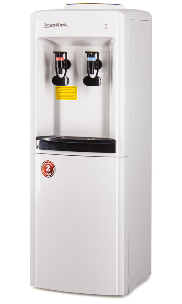 Кулер для воды Aqua Work 0.8LR (бело-черный) (27777)