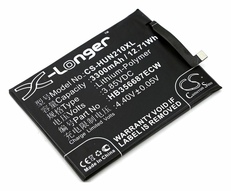 Аккумулятор Cameron Sino CS-HUN210XL для Huawei Honor 7X, Nova 2 Plus