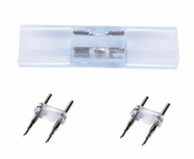 Ecola Коннектор 220V 14x7 2-конт для ленты IP68 SCNN14ESB