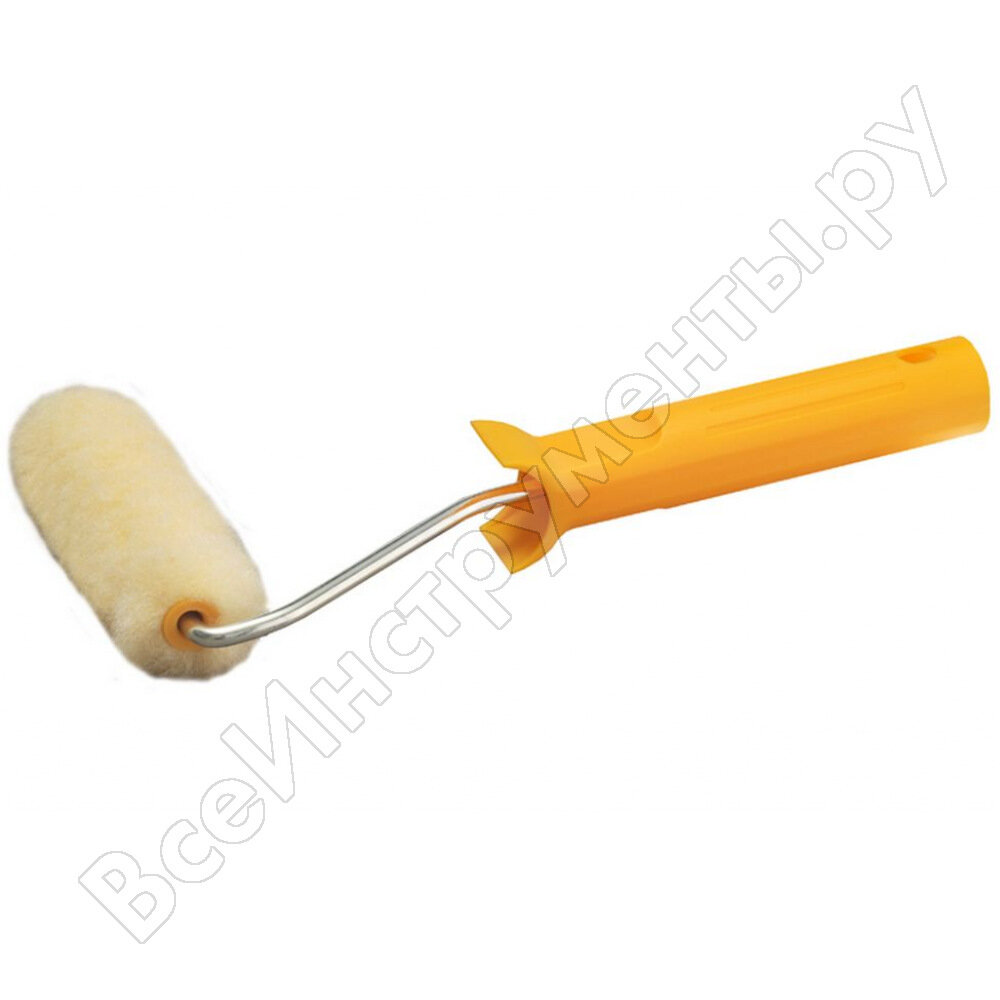 Мини-валик STAYER MASTER SYNTEX 03-0512-07_z01 полиакриловая шубка искусственной шерсти, пластик ручка, малярный валик